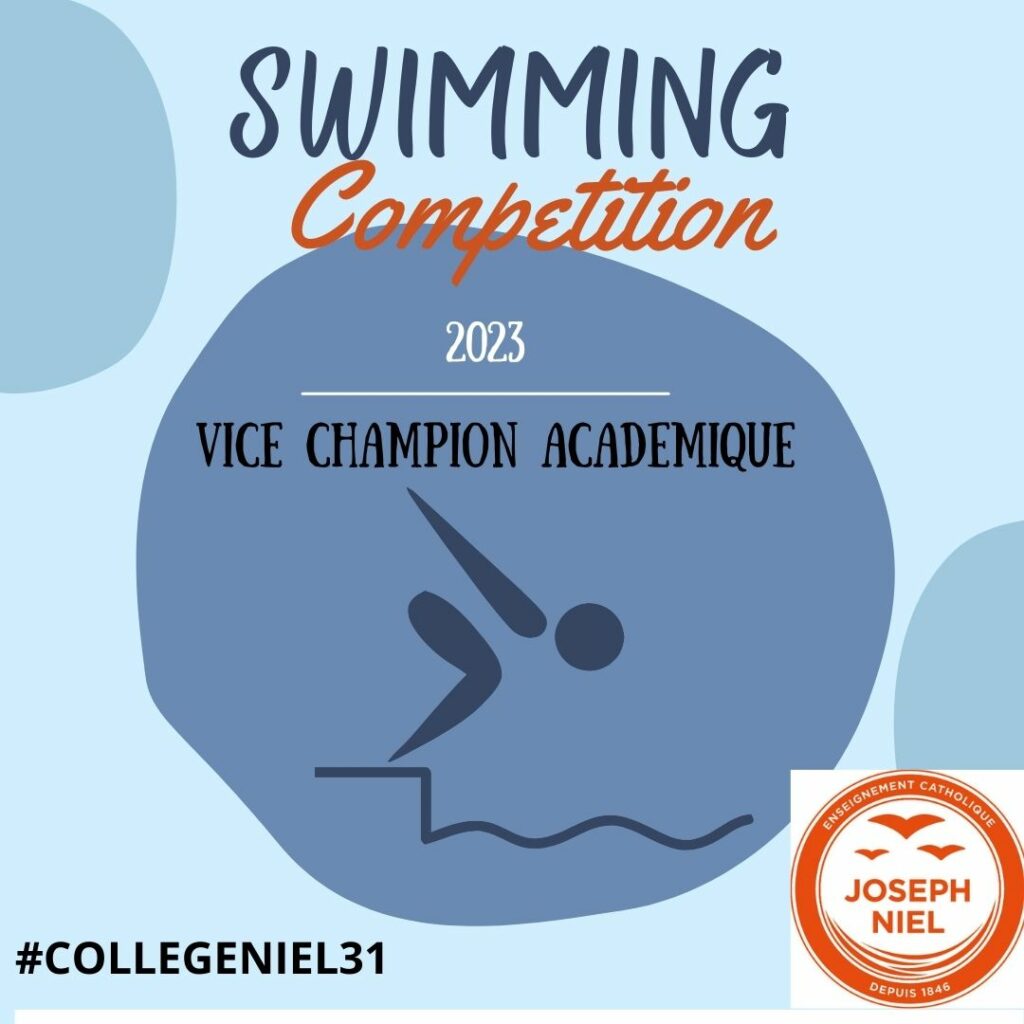 Notre équipe AS Natation Vice Champion Académique ! - Joseph Niel