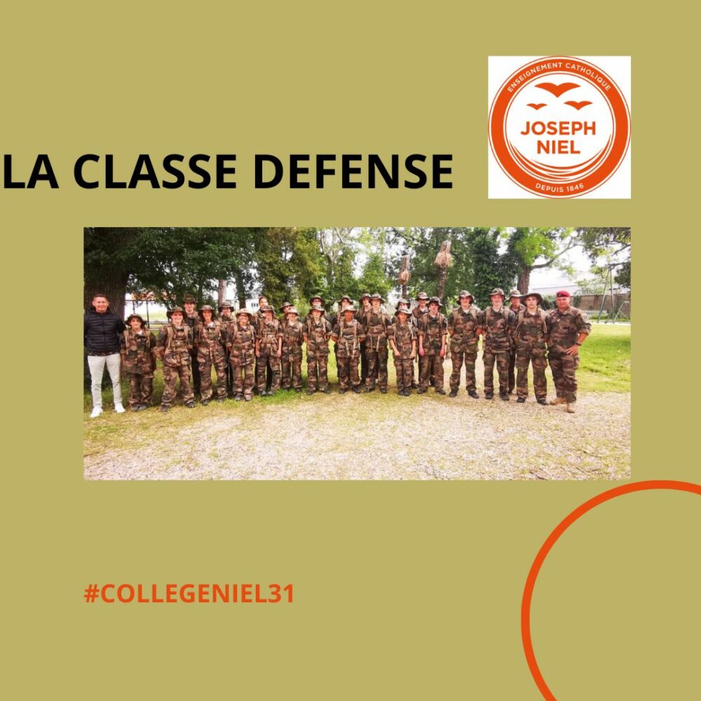 Classe de défense 2024 / 2025 - Joseph Niel
